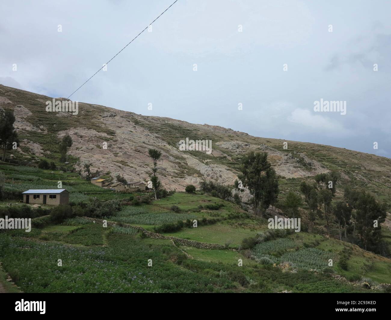 Copacabana, Titicaca lLke, border of Bolivia and Peru Stock Photo - Alamy
