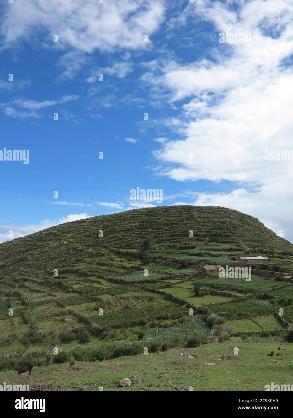 Copacabana, Titicaca lLke, border of Bolivia and Peru Stock Photo - Alamy