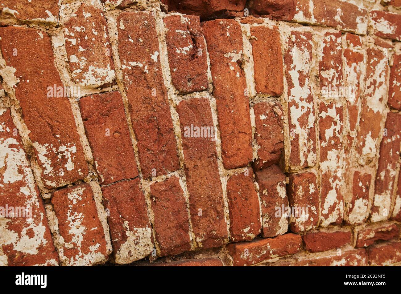 Landscape of ruined buildings at sunset, image of decrepitude or ...