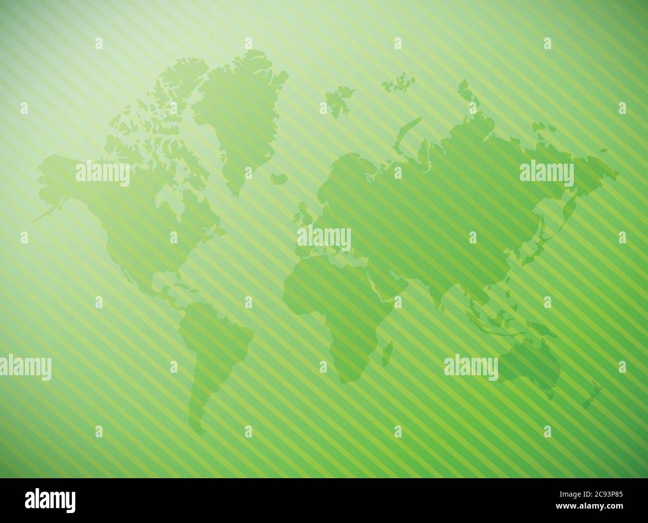 World map illustration design over a green background Stock Vector ...