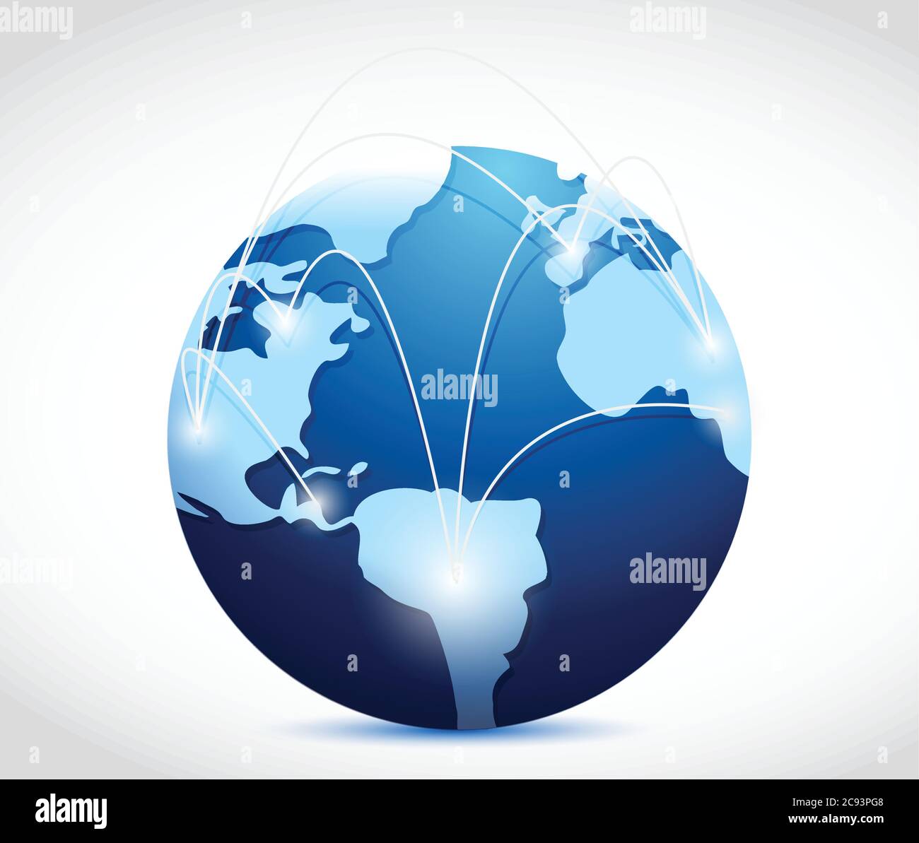 Flare connect Stock Vector Images - Alamy