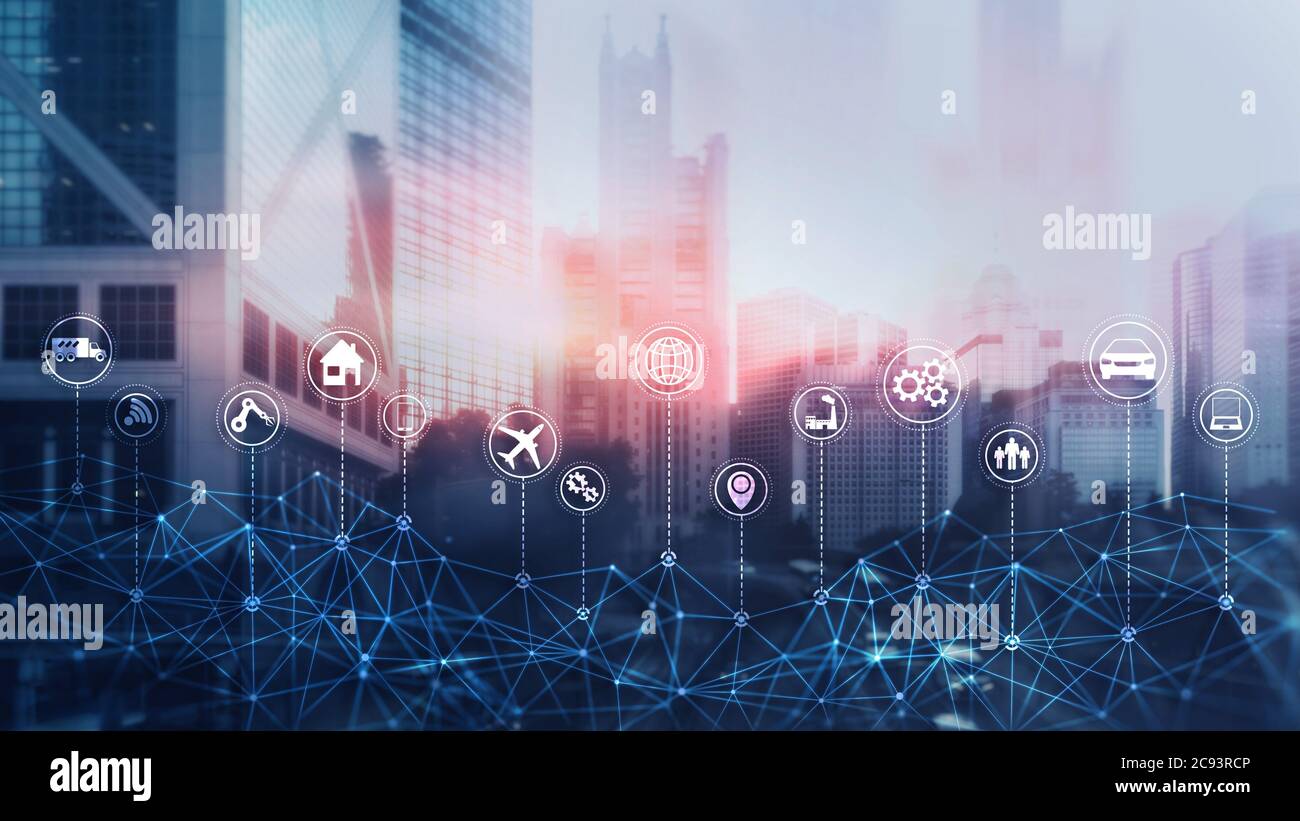 Smart city concept hi-res stock photography and images - Alamy