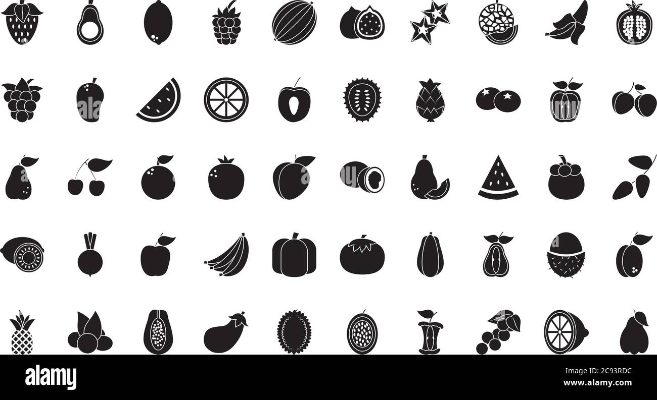 Durian illustration Black and White Stock Photos & Images - Alamy