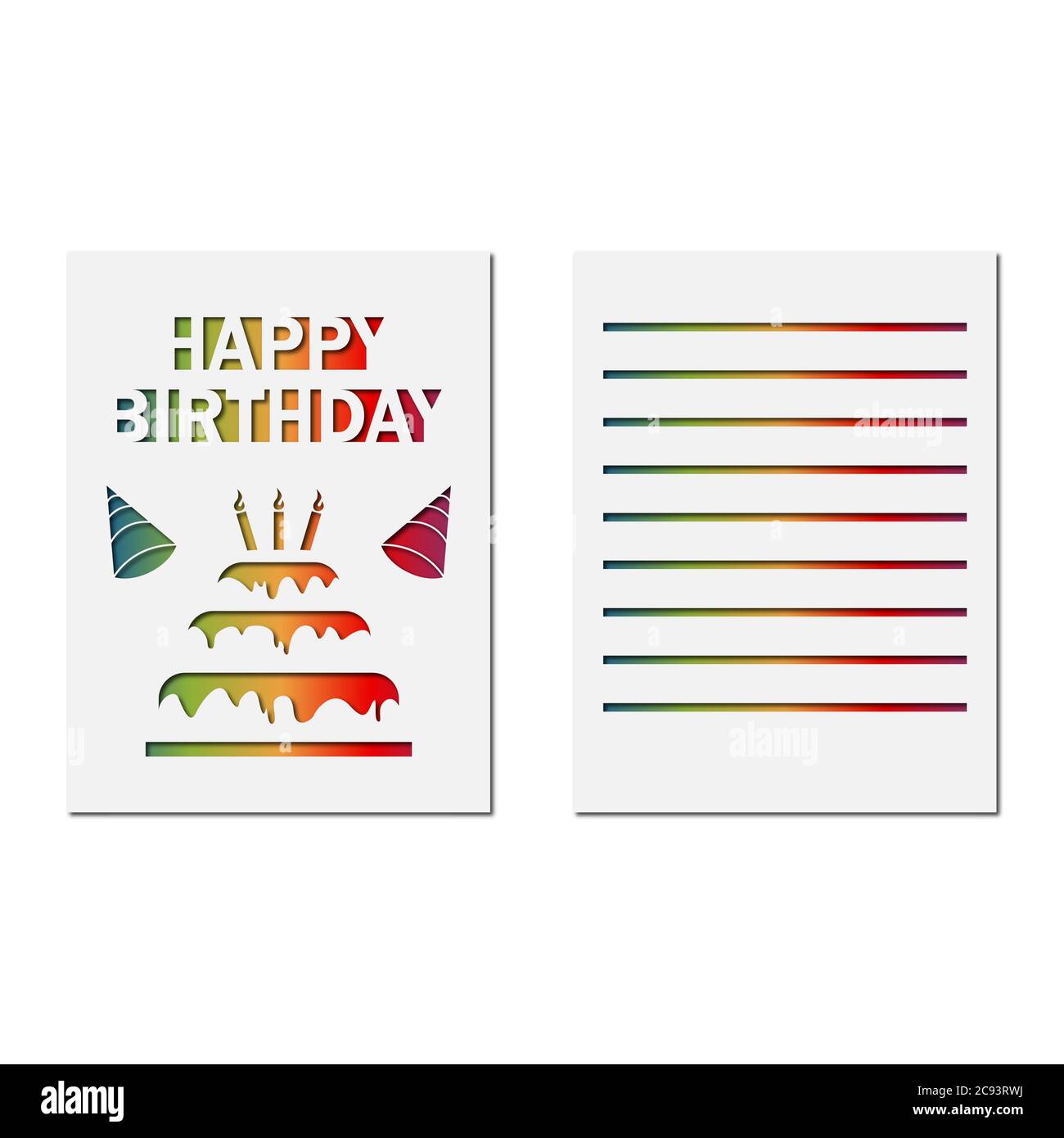 Greeting cards picture Cut Out Stock Images & Pictures - Alamy