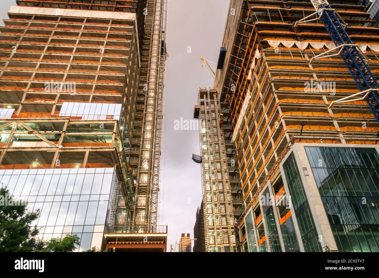Hudson Yards complex in New York on Friday, July 24, 2020 (© Richard B ...