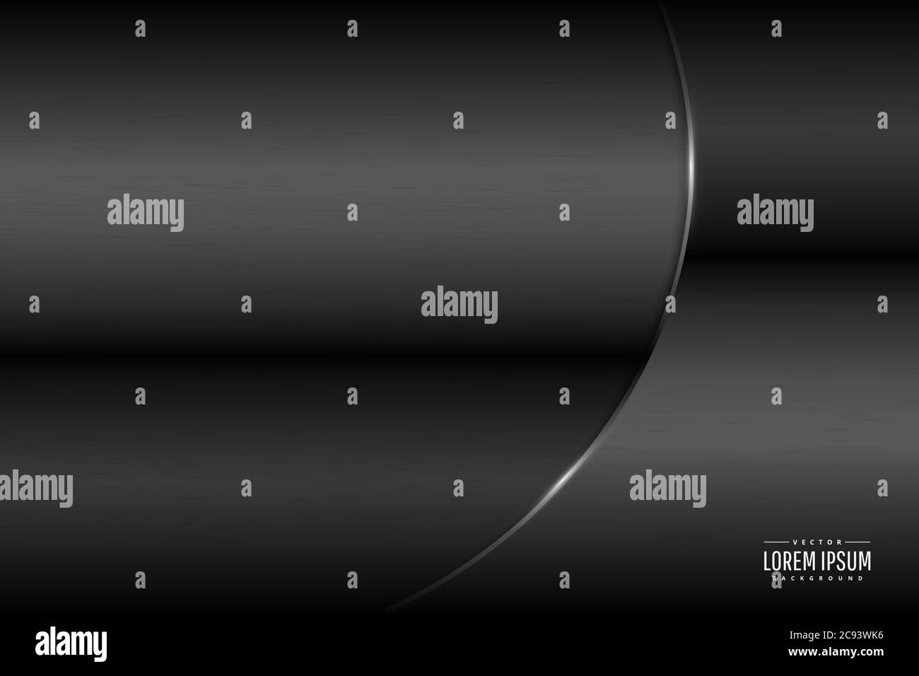 Metallic background.Dark gray with metal texture technology concept ...