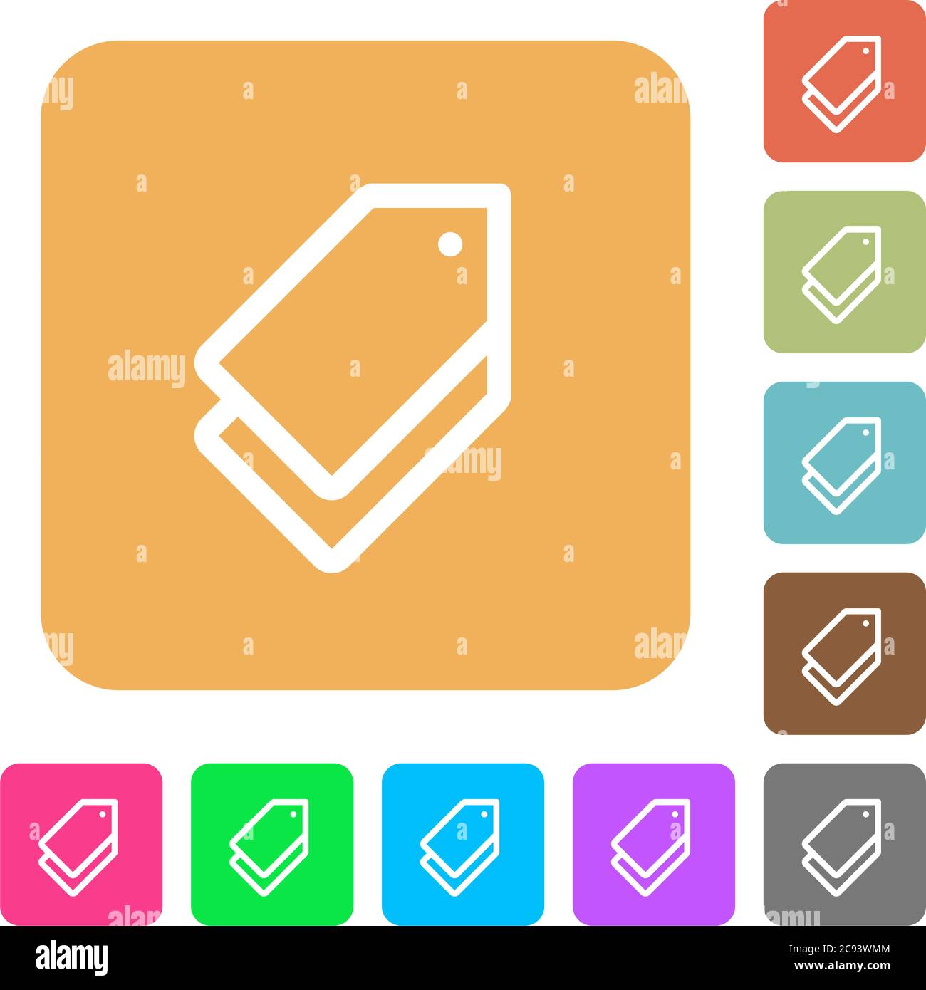 Rounded tabs Stock Vector Images - Alamy