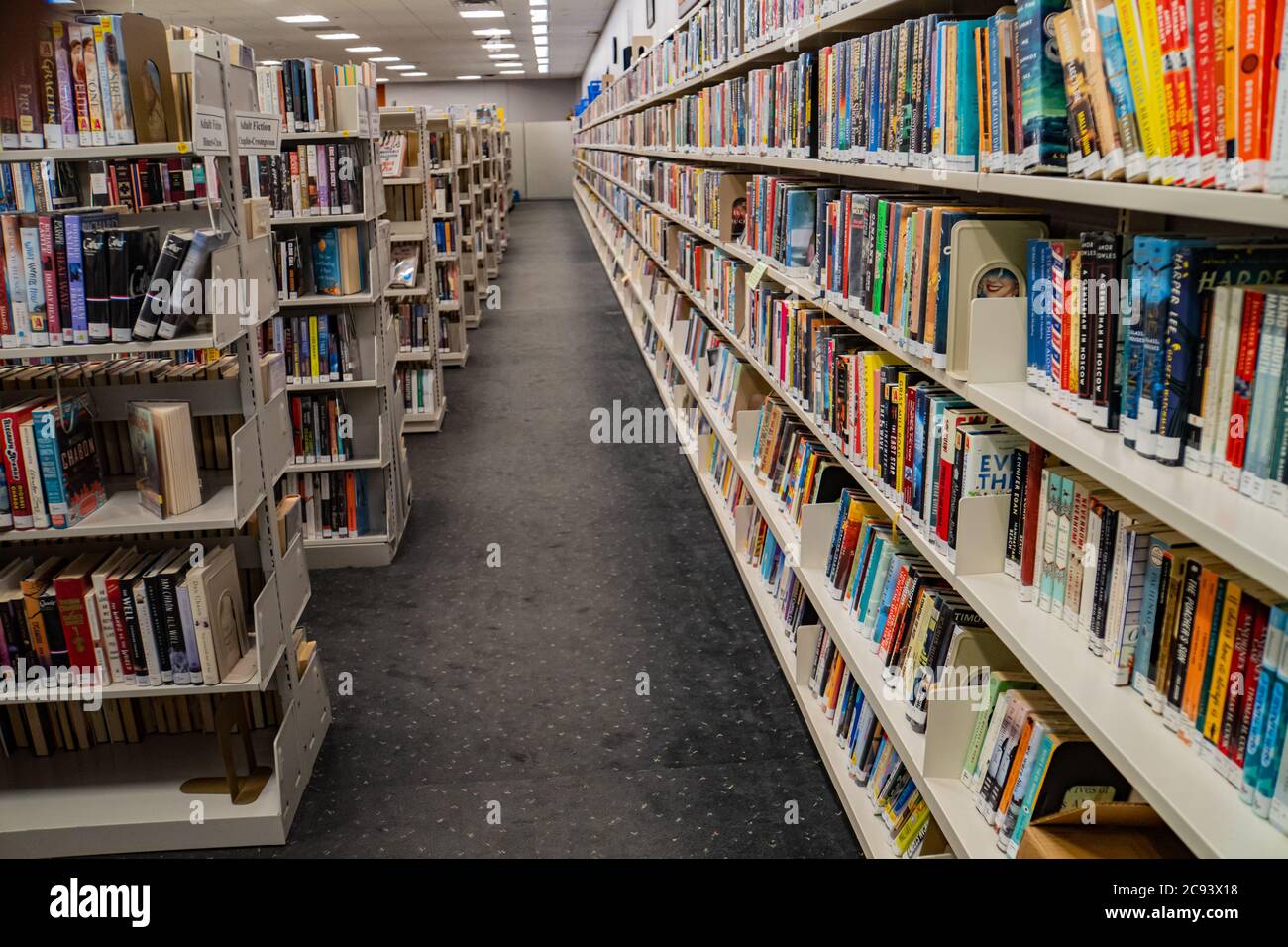 South Burlington, Vermont/USA-July 20,2020: The Community Library ready ...