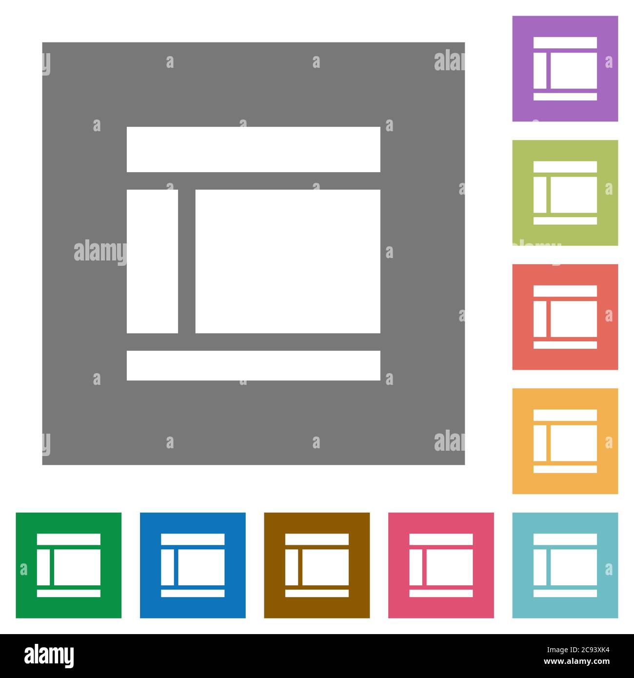 Two columned Stock Vector Images - Alamy