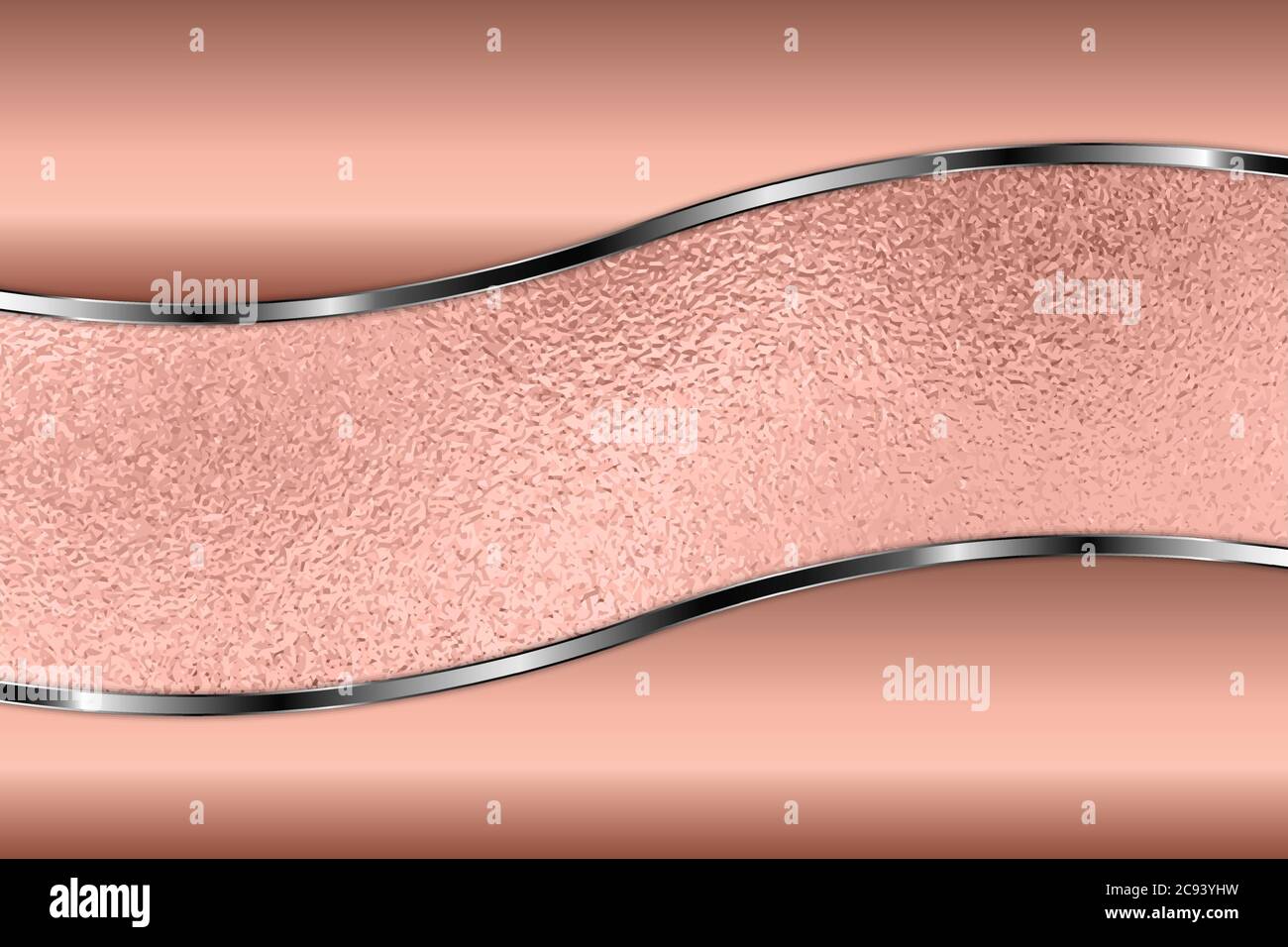 Metallic background. Luxury of orange with glass texture. Elegant metal ...