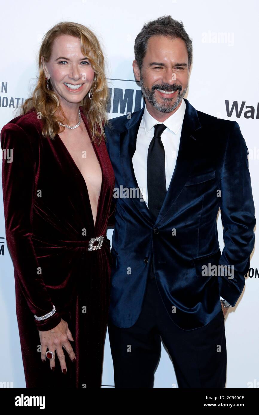 LOS ANGELES - FEB 9: Janet McCormack, Eric McCormack at the 28th Elton ...