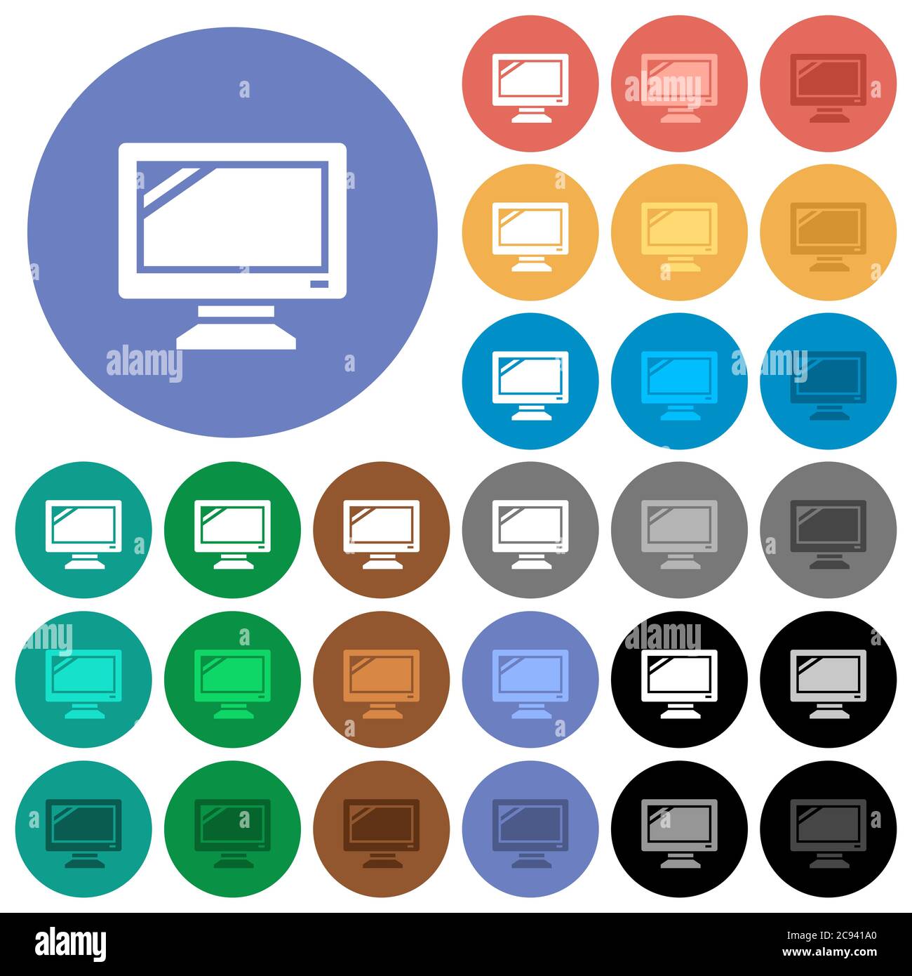 Status monitor Stock Vector Images - Alamy