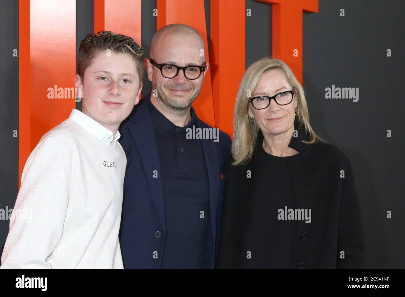 LOS ANGELES - MAR 9: Son, Damon Lindelof, Heidi Mary Fugeman at the ...