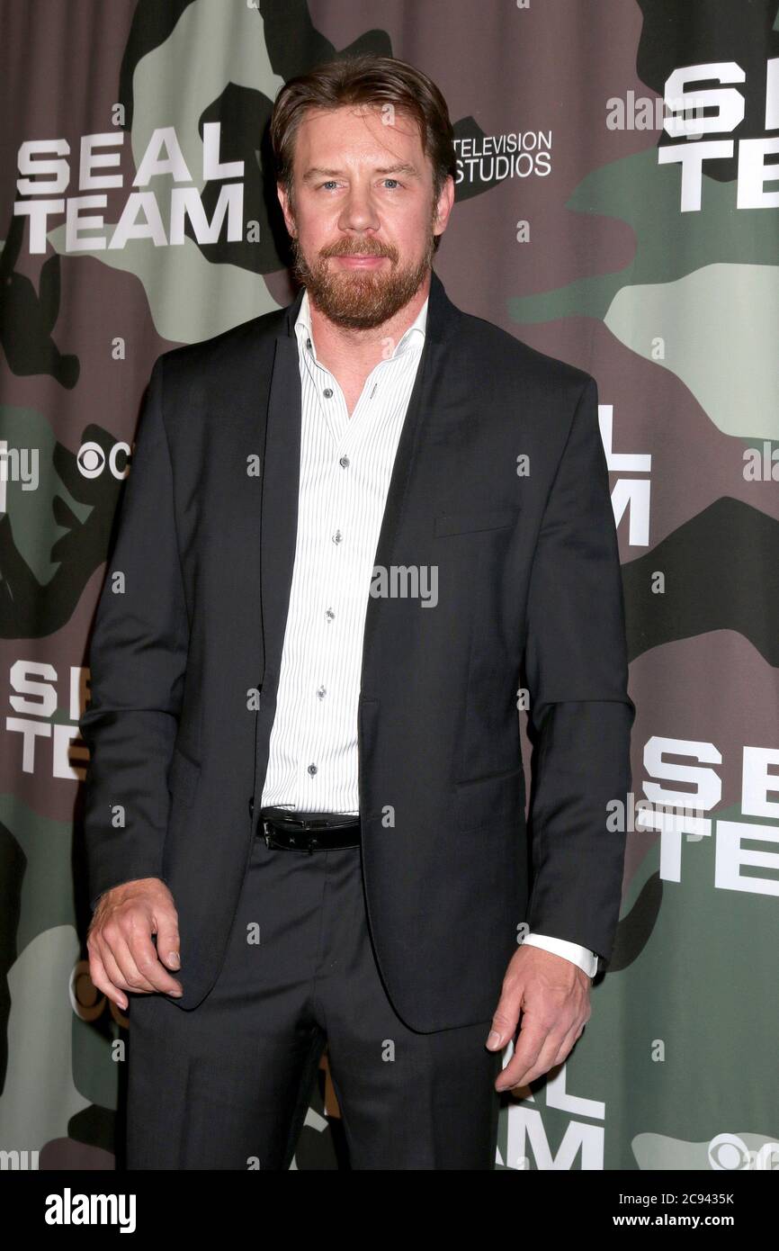 LOS ANGELES - FEB 25: Tyler Grey at the "Seal Team" Screening at the ...