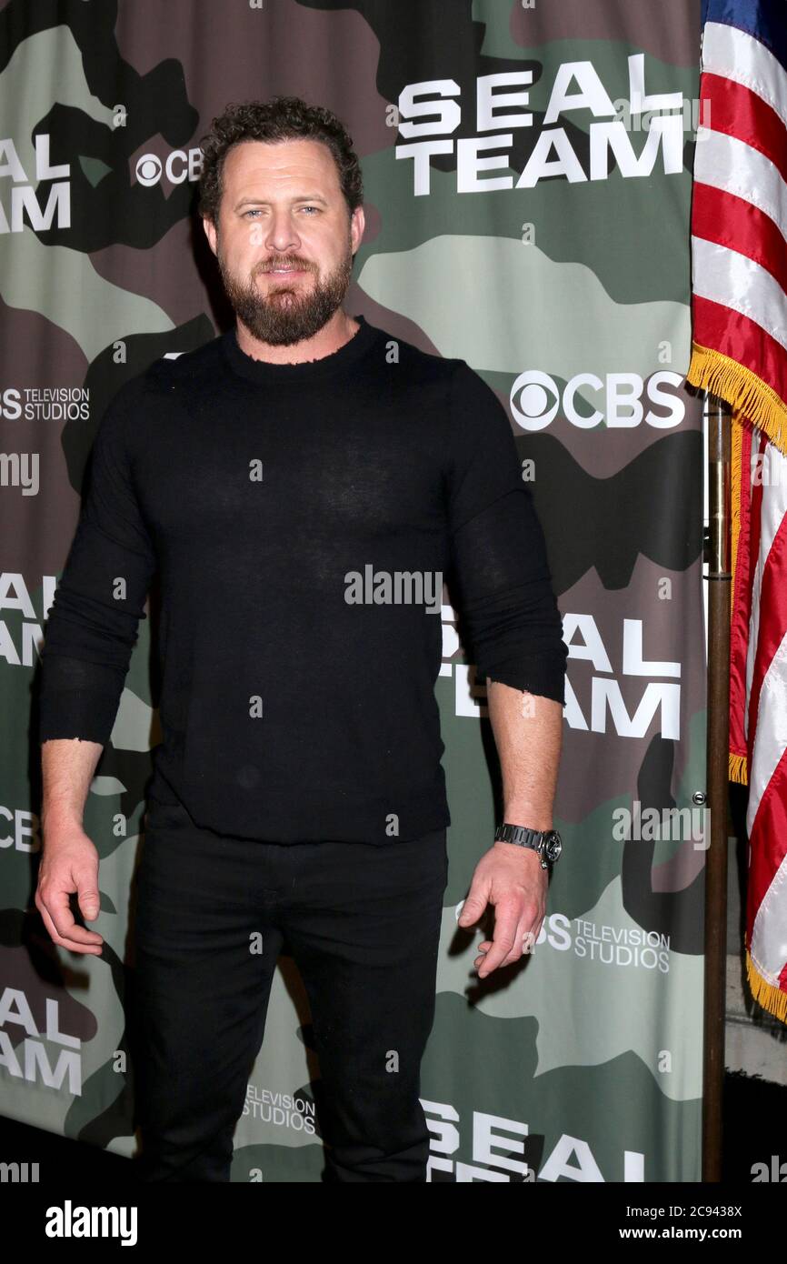 LOS ANGELES - FEB 25: AJ Buckley at the "Seal Team" Screening at the ...