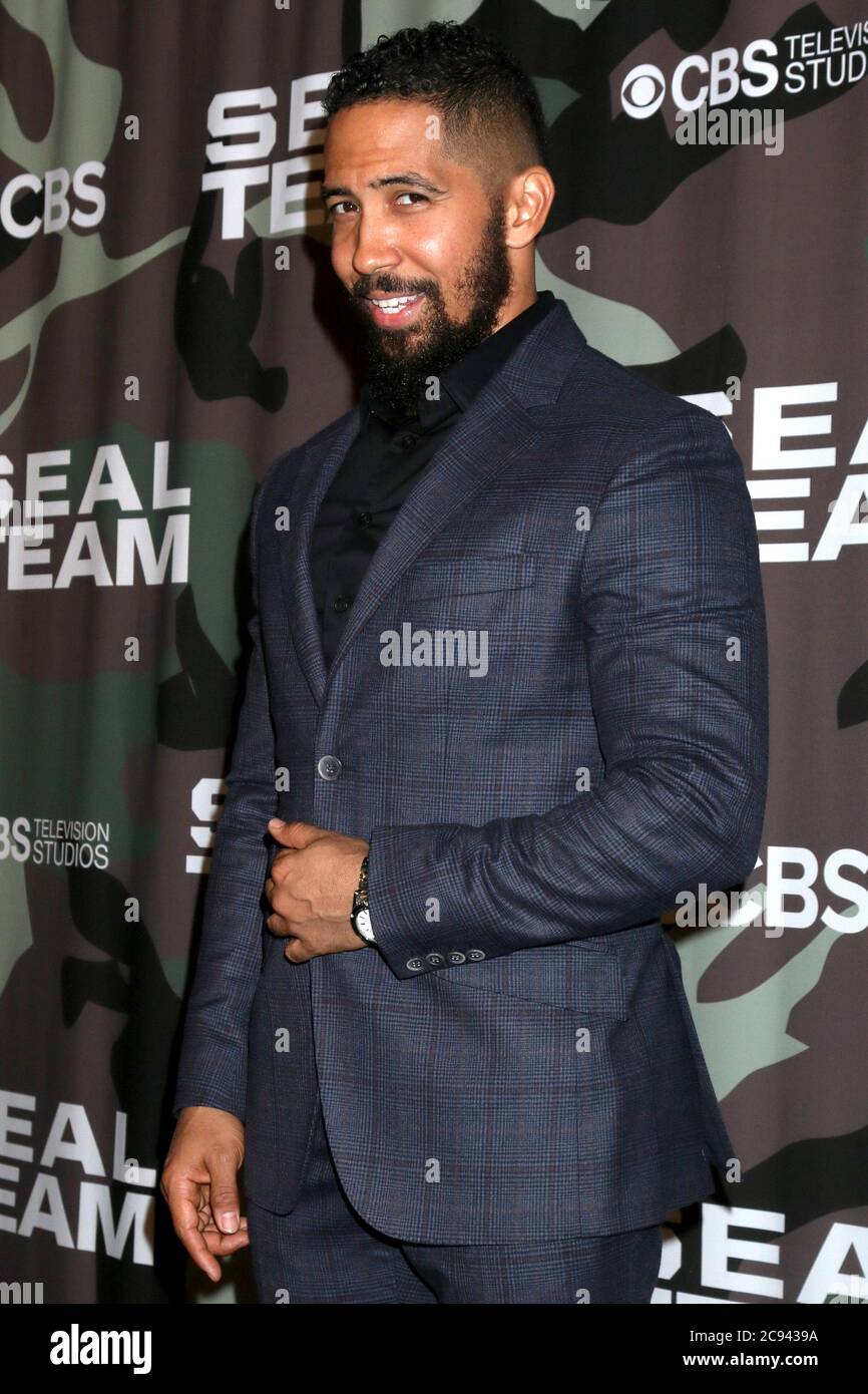 LOS ANGELES - FEB 25: Neil Brown Jr at the "Seal Team" Screening at the ...