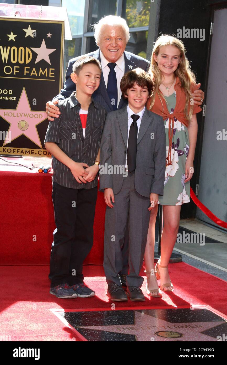 LOS ANGELES - FEB 24: Tony Butala and grandchildren at the The ...