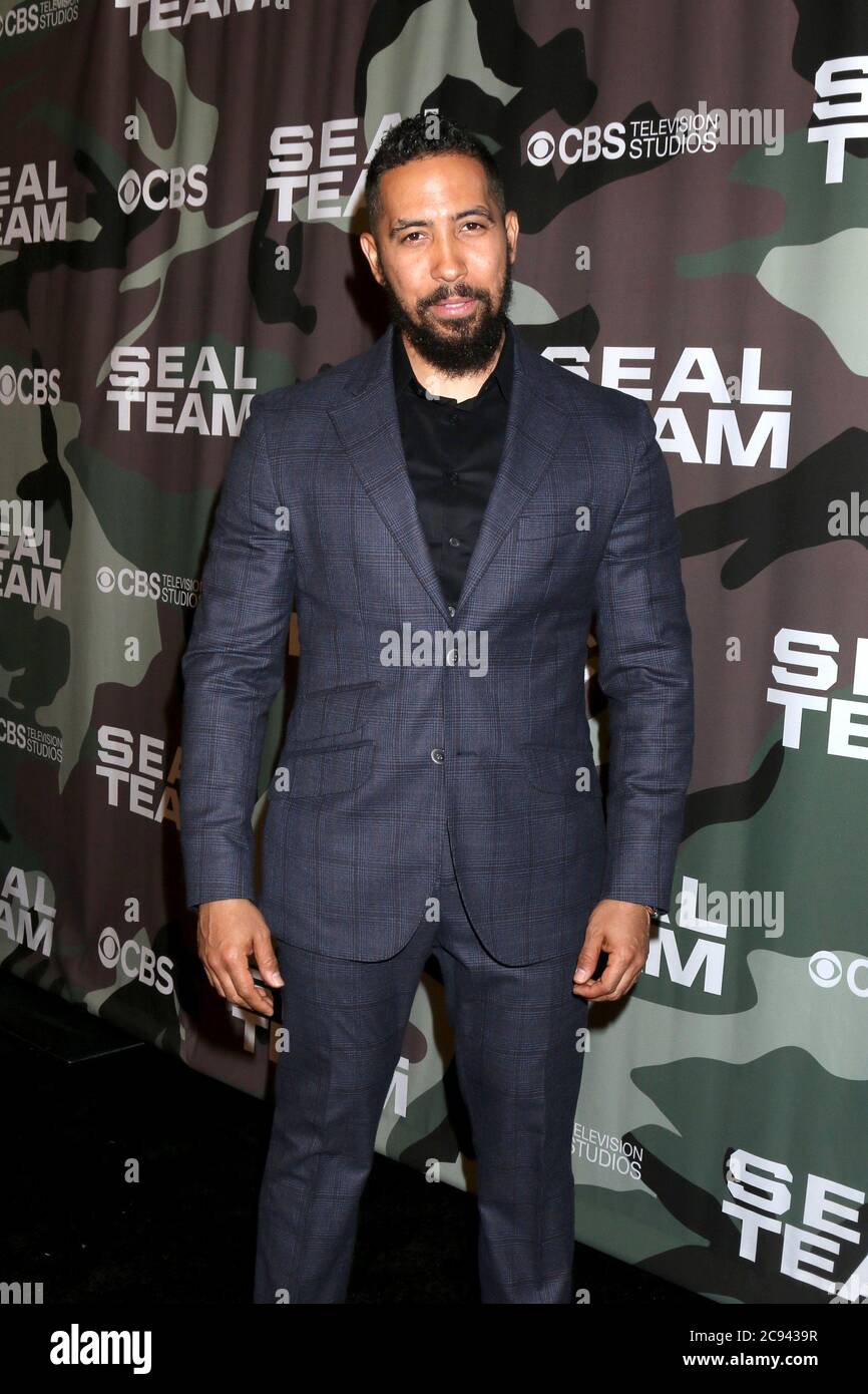 LOS ANGELES - FEB 25: Neil Brown Jr at the "Seal Team" Screening at the ...