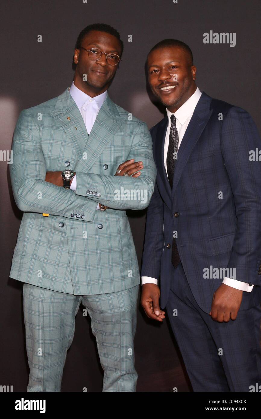 LOS ANGELES - FEB 24: Aldis Hodge, Edwin Hodge at the "The Invisible ...