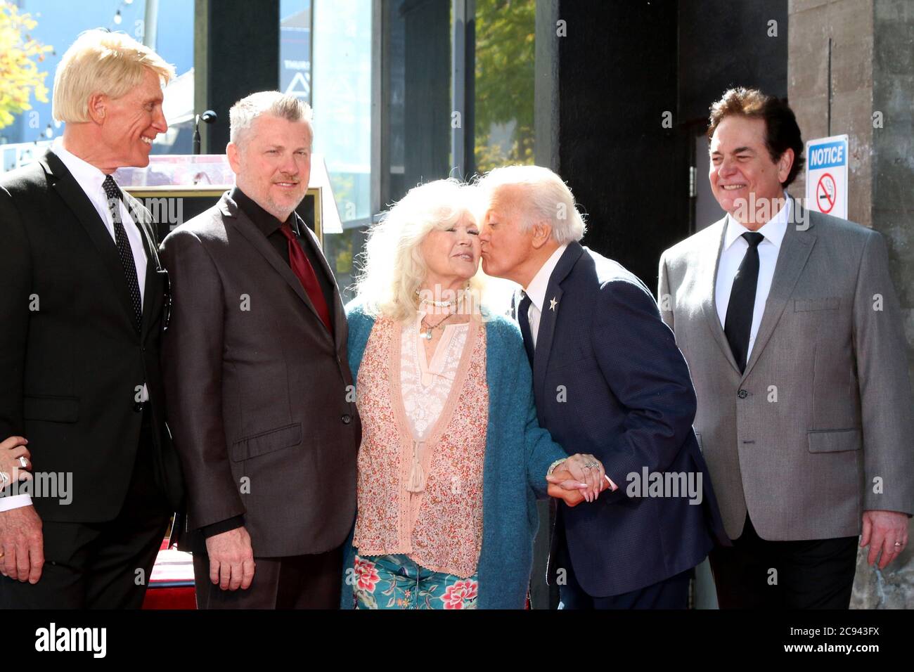 LOS ANGELES - FEB 24: Donovan Tea, Rob Gulack, Connie Stevens, Tony ...