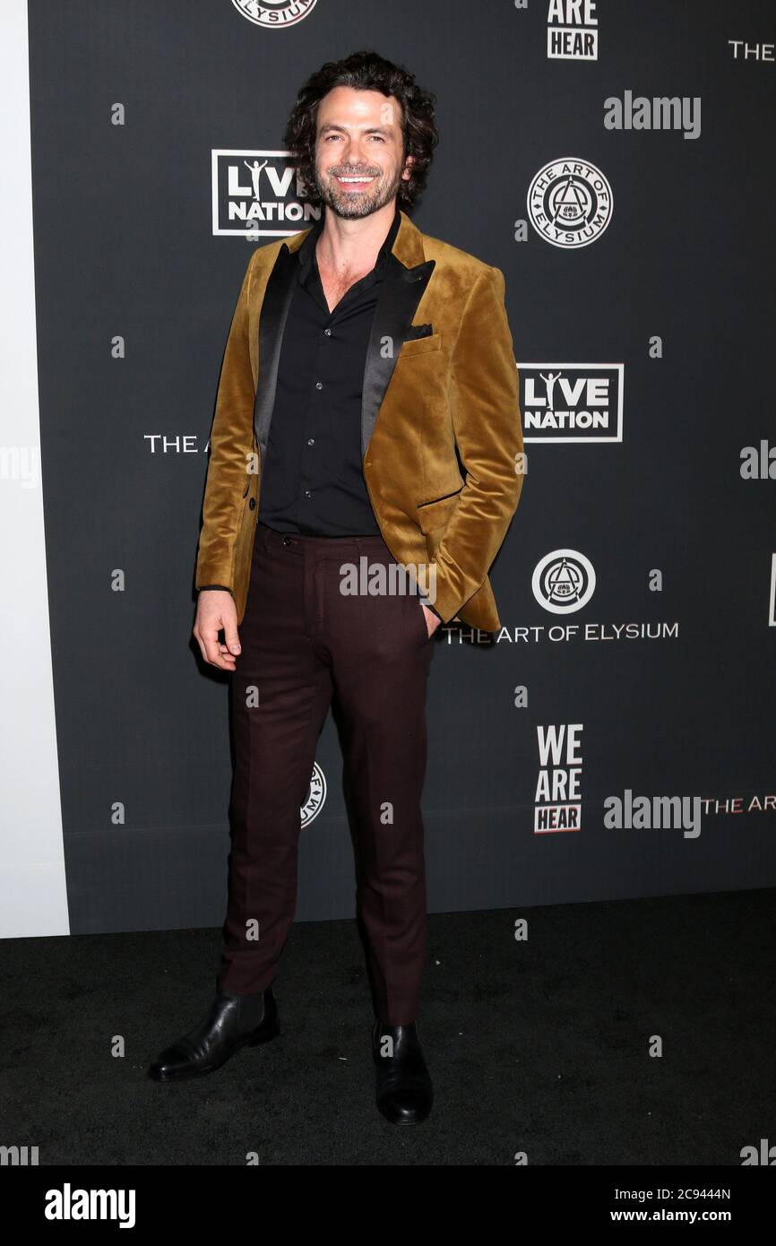 LOS ANGELES - JAN 4: Daniel Hall at the Art of Elysium Gala - Arrivals ...