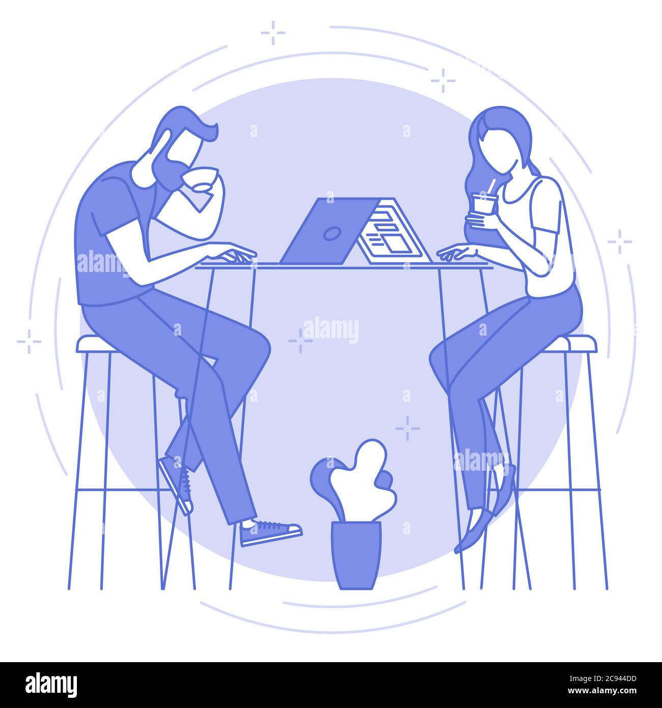 Remote sitting Cut Out Stock Images & Pictures - Alamy