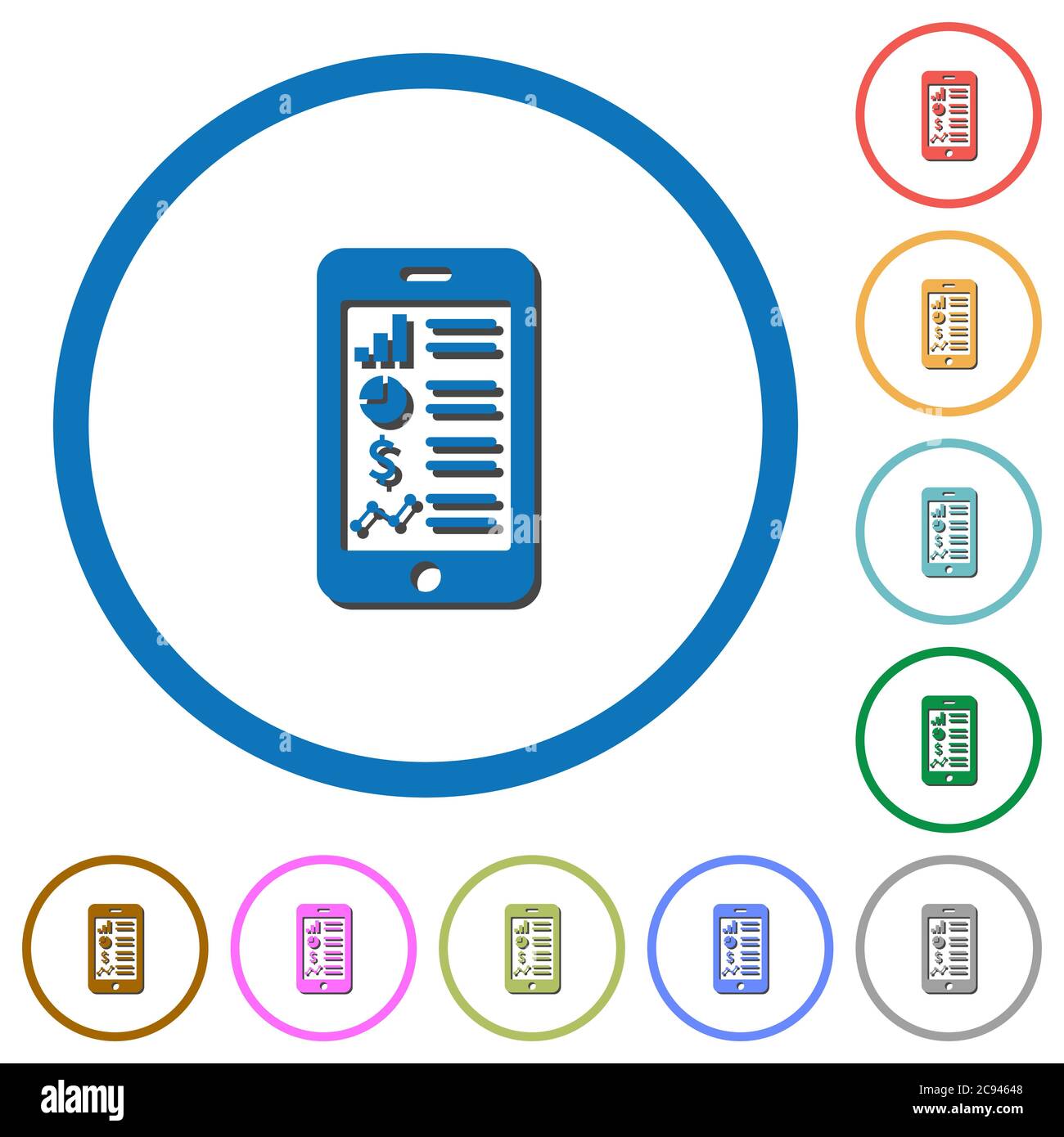 Pink shades chart Stock Vector Images - Alamy