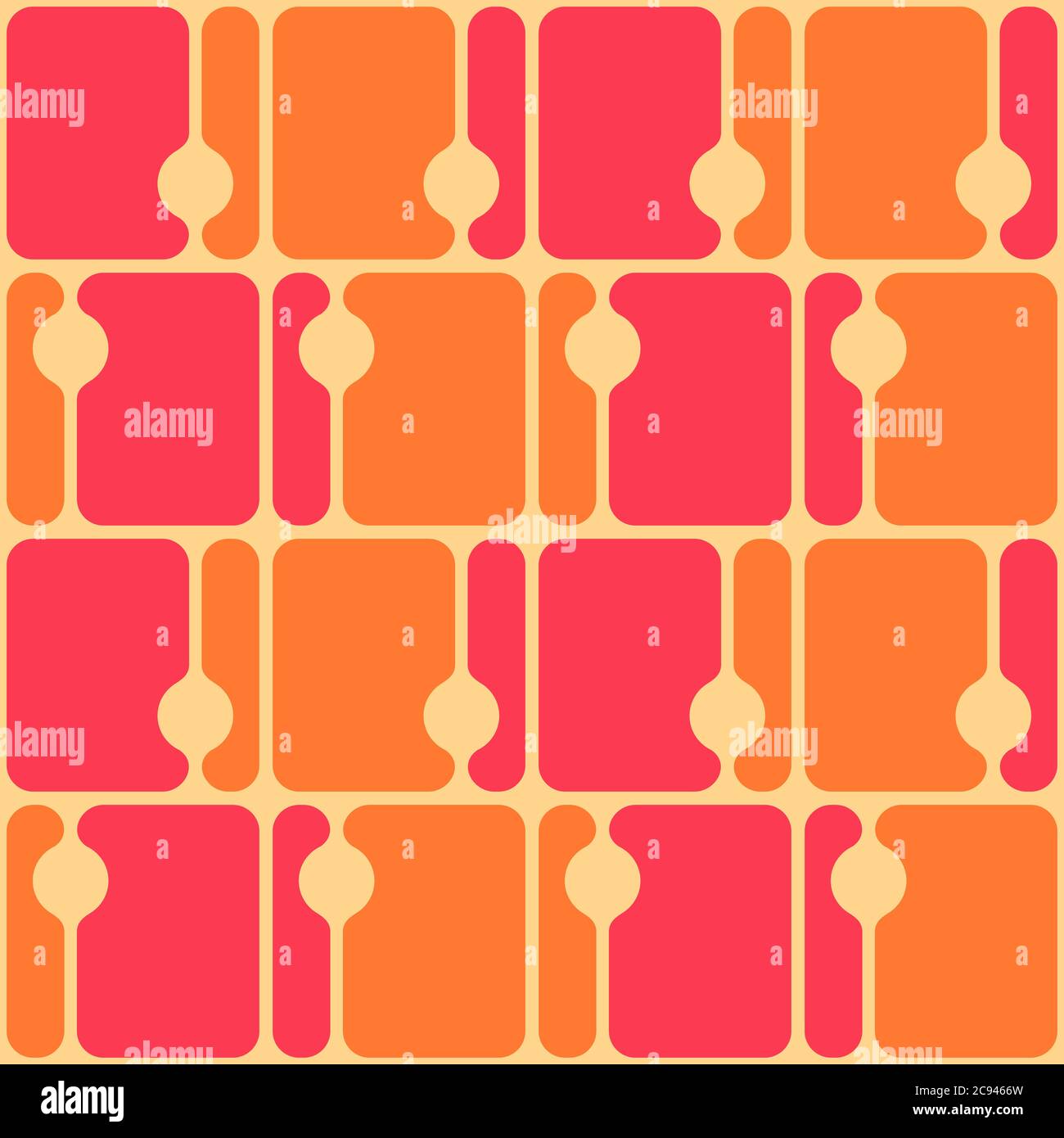 Simple flat seamless pattern will attract attention and transform any ...
