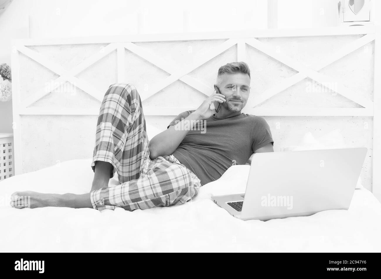 Bed vibes Black and White Stock Photos & Images - Alamy