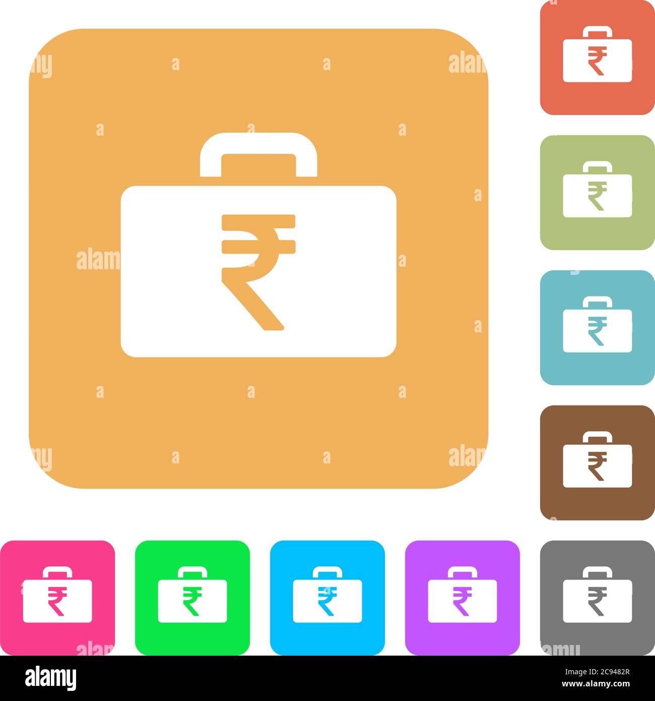 Money bag indian currency rupee Stock Vector Images - Alamy