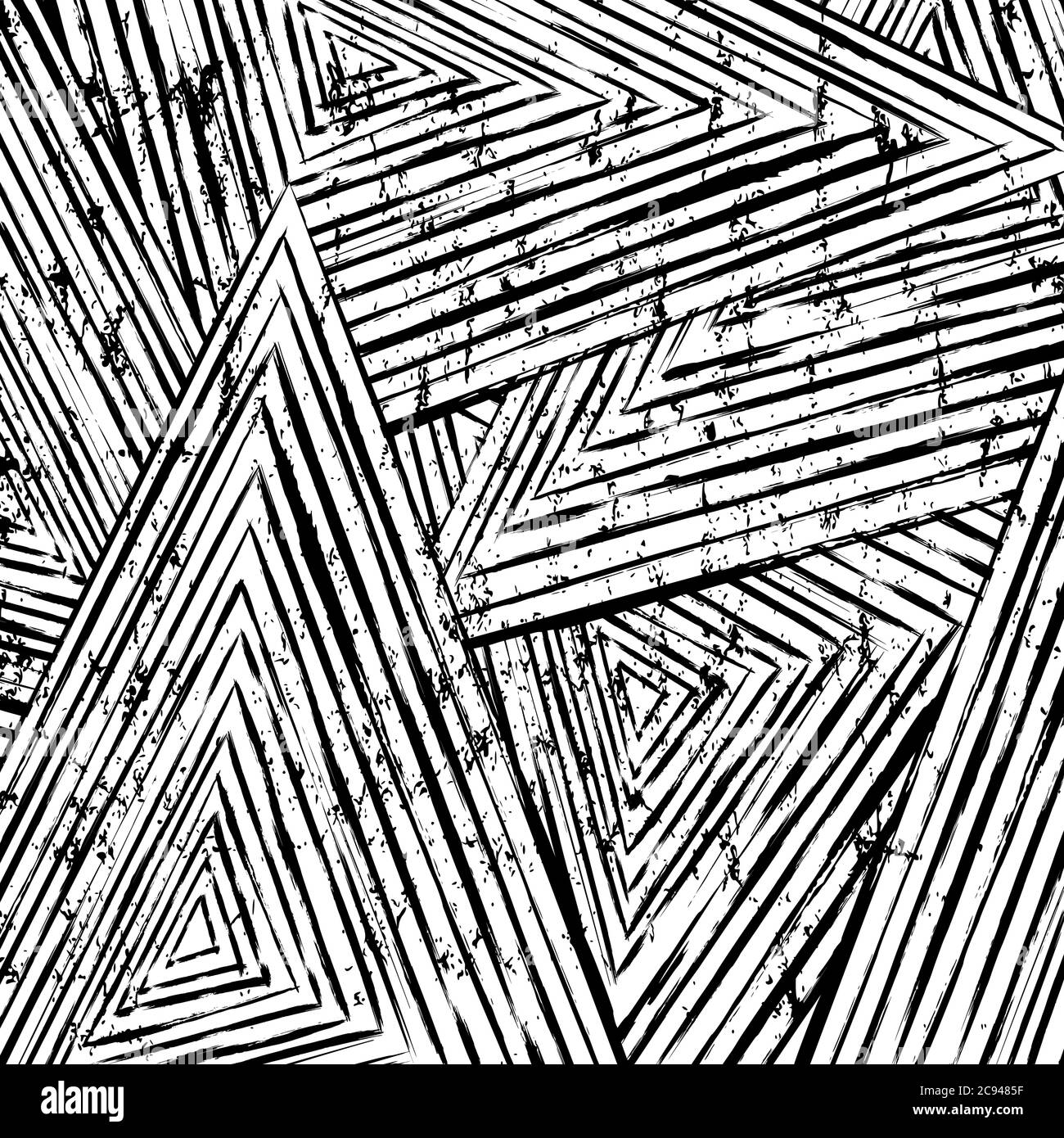 abstract geometric pattern background, with strokes and splashes, black ...