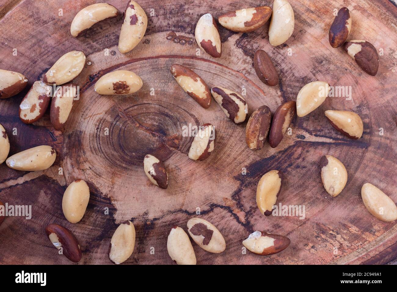 Brazilian nuts castanha para wood hi-res stock photography and images ...