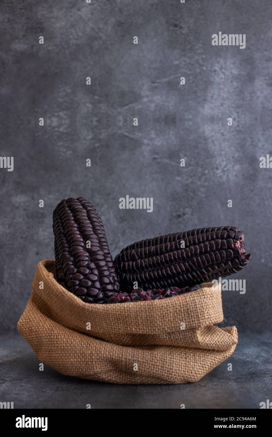 Peruvian Purple Corn, Which Is Mainly Used To Prepare Juice Or A Jelly ...