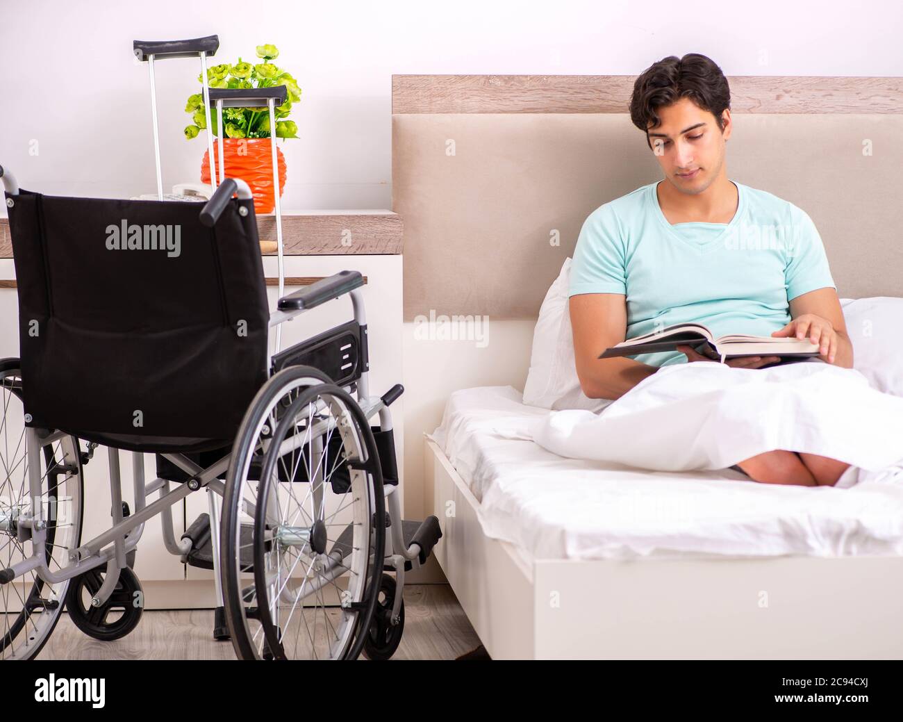 Young man learning disability living hi-res stock photography and ...