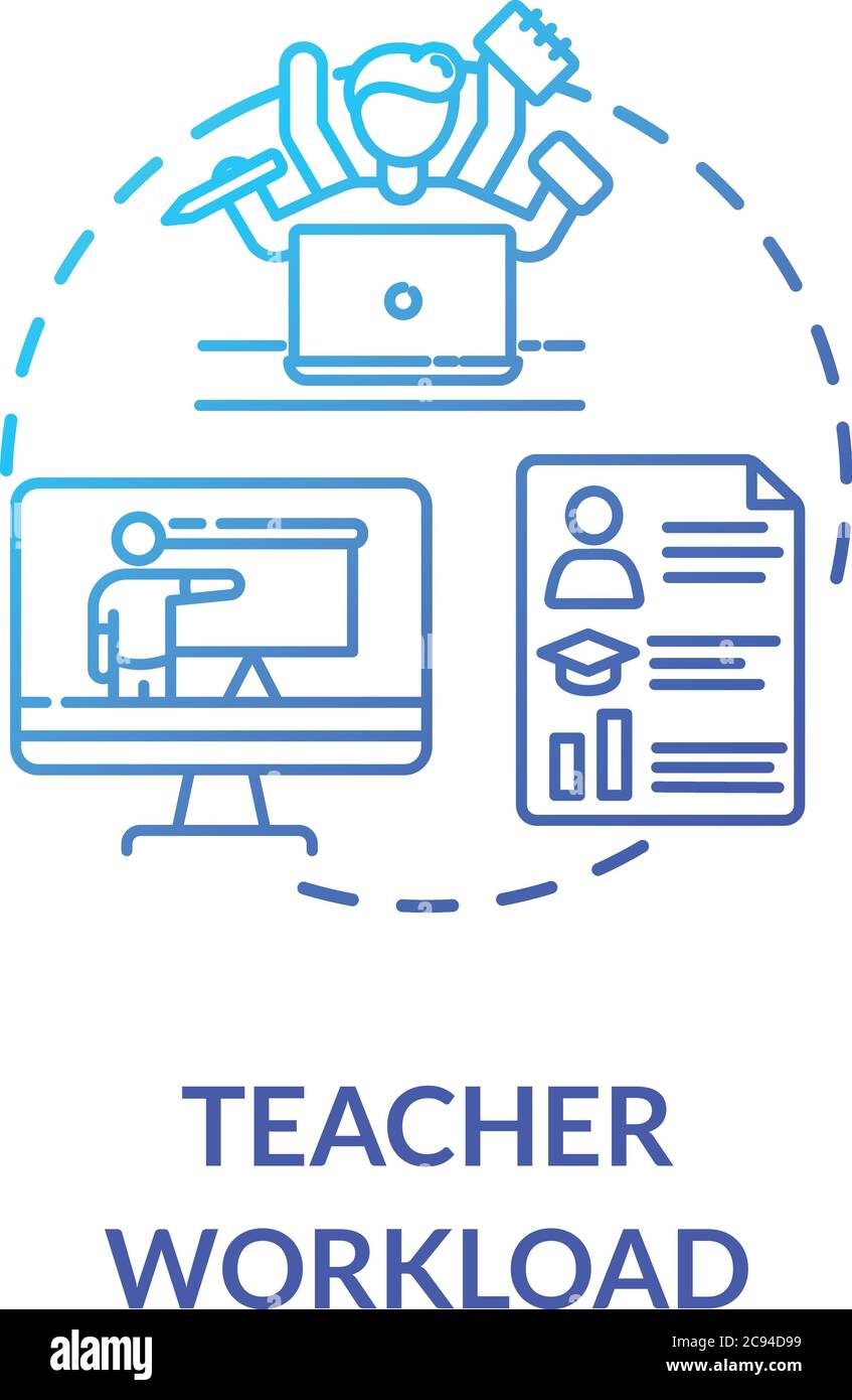 Teaching workload Cut Out Stock Images & Pictures - Alamy