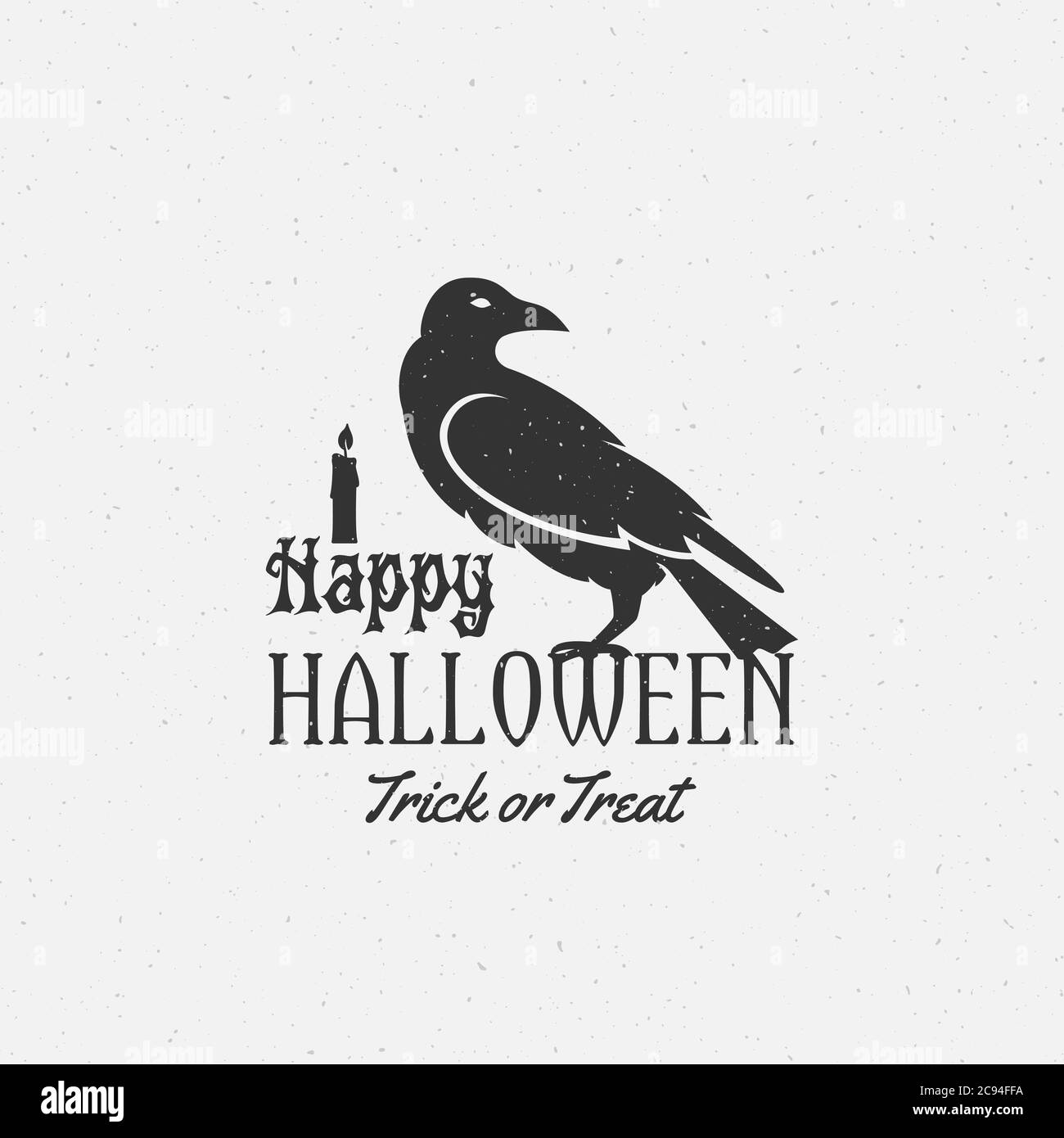 Crow Silhouette Halloween