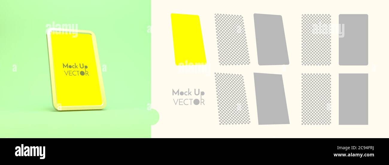 3d banner or billboard for advertising. Realistic frame. Vector ...