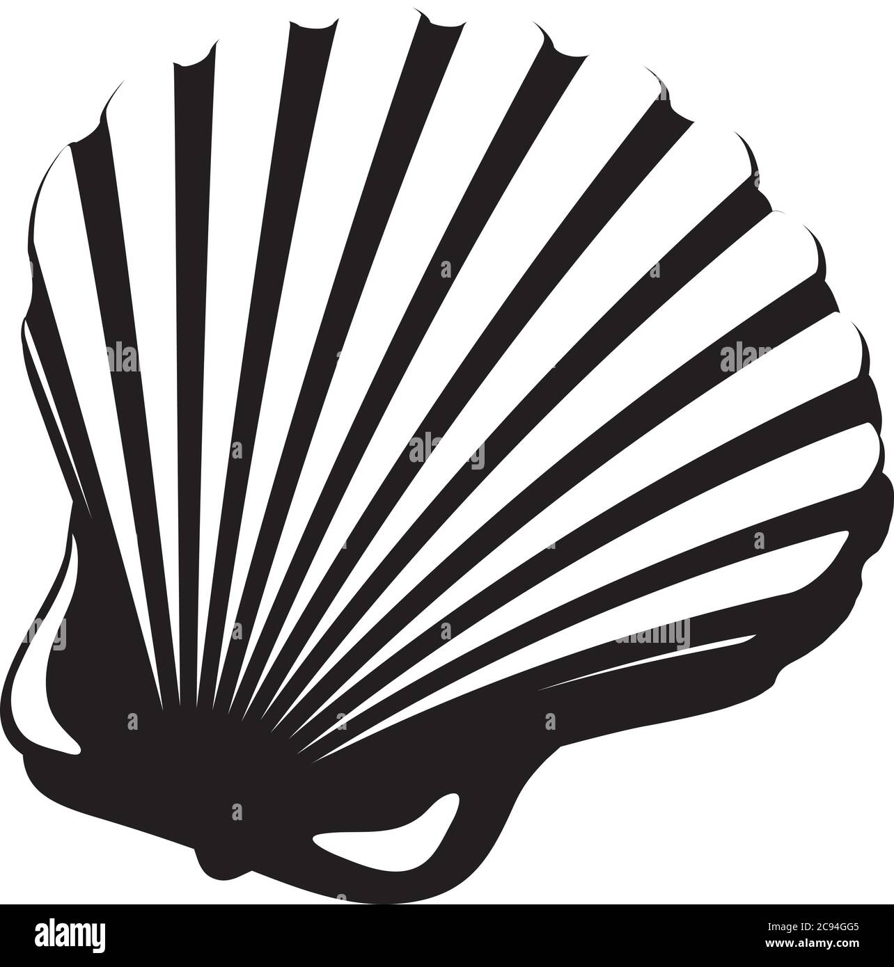 Mussel shells Stock Vector Images - Alamy