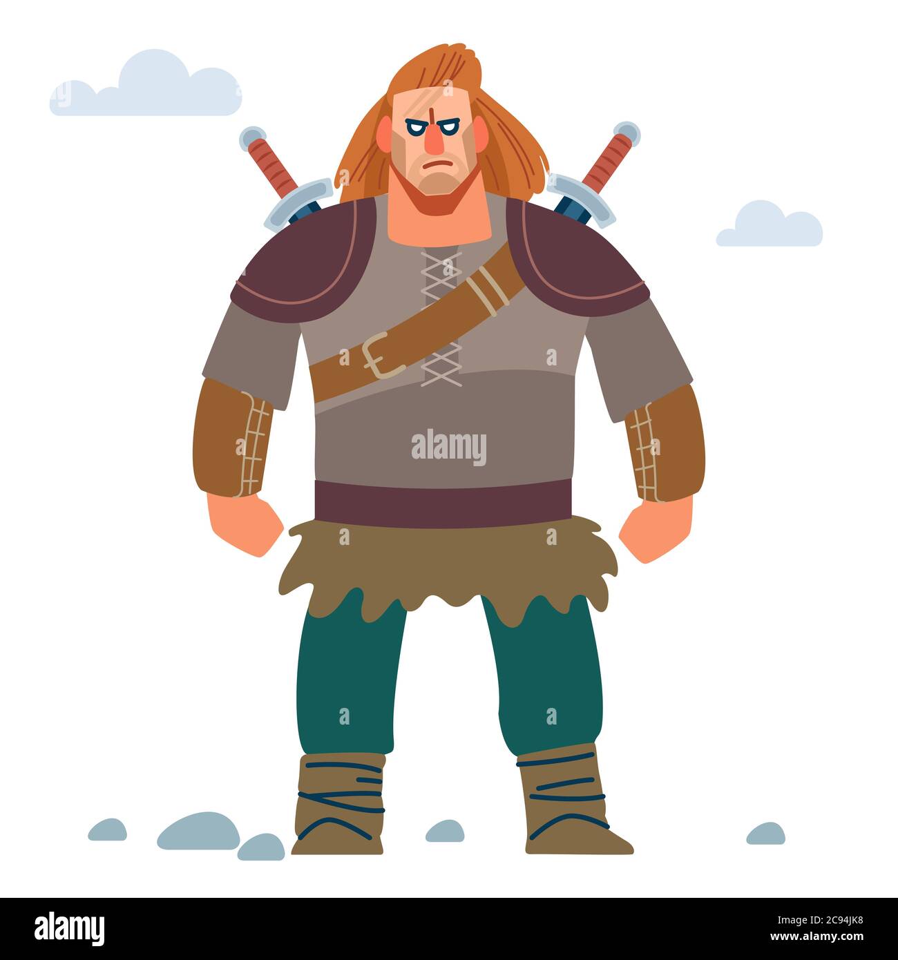 Angry men in viking costume hi-res stock photography and images - Alamy