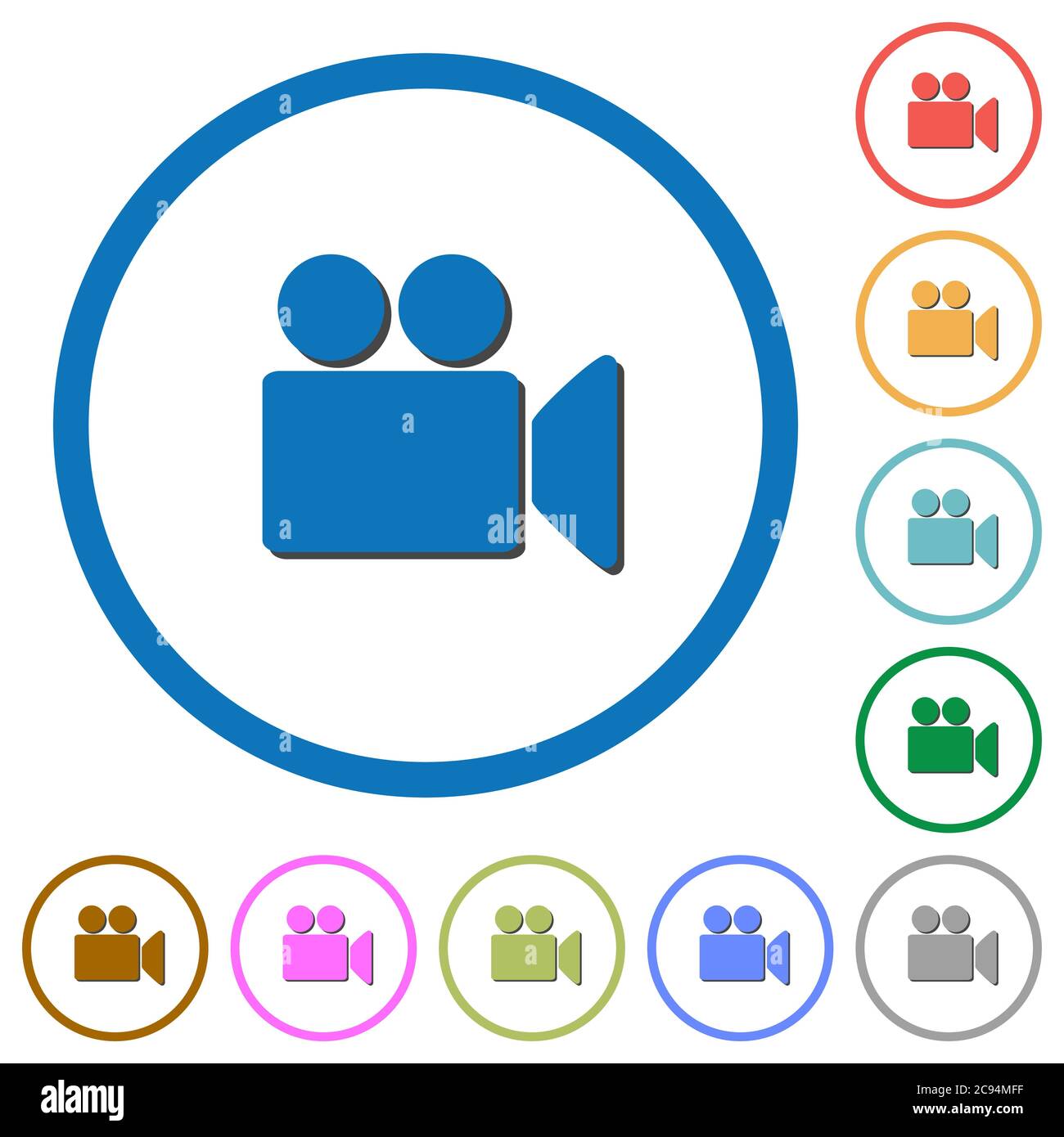 Film apparatus Stock Vector Images - Alamy