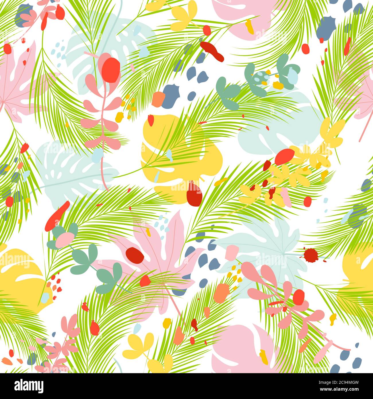 Hawaiian Shirt Pattern Vector