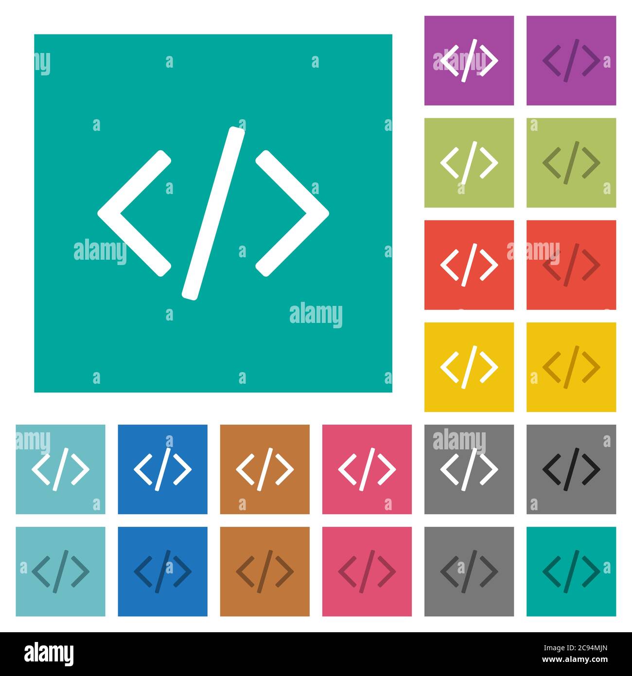Code Flat Icon