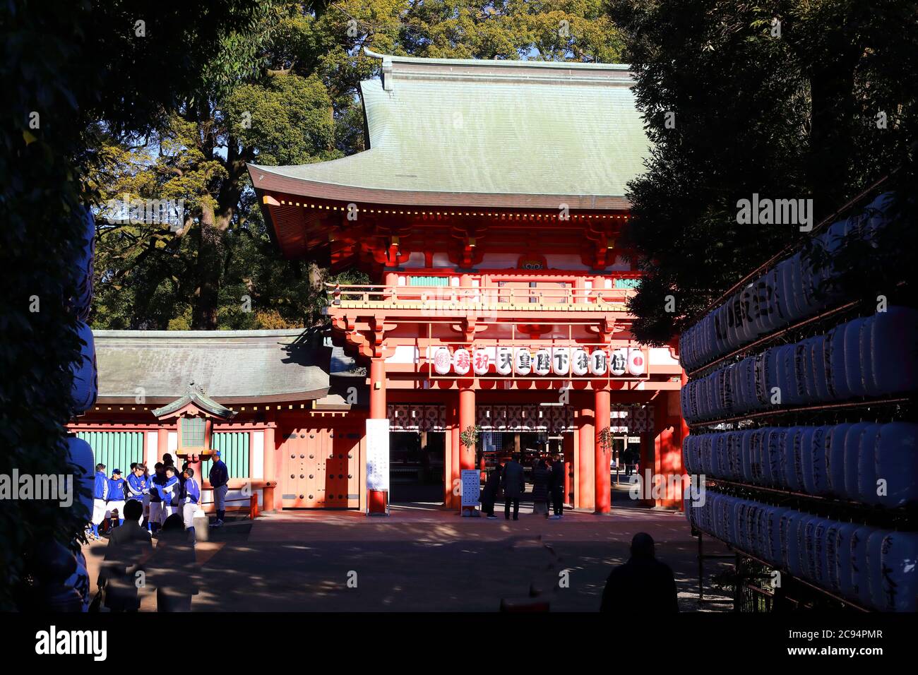 Hikawa shrine in Saitama Prefecture, Japan Stock Photo - Alamy