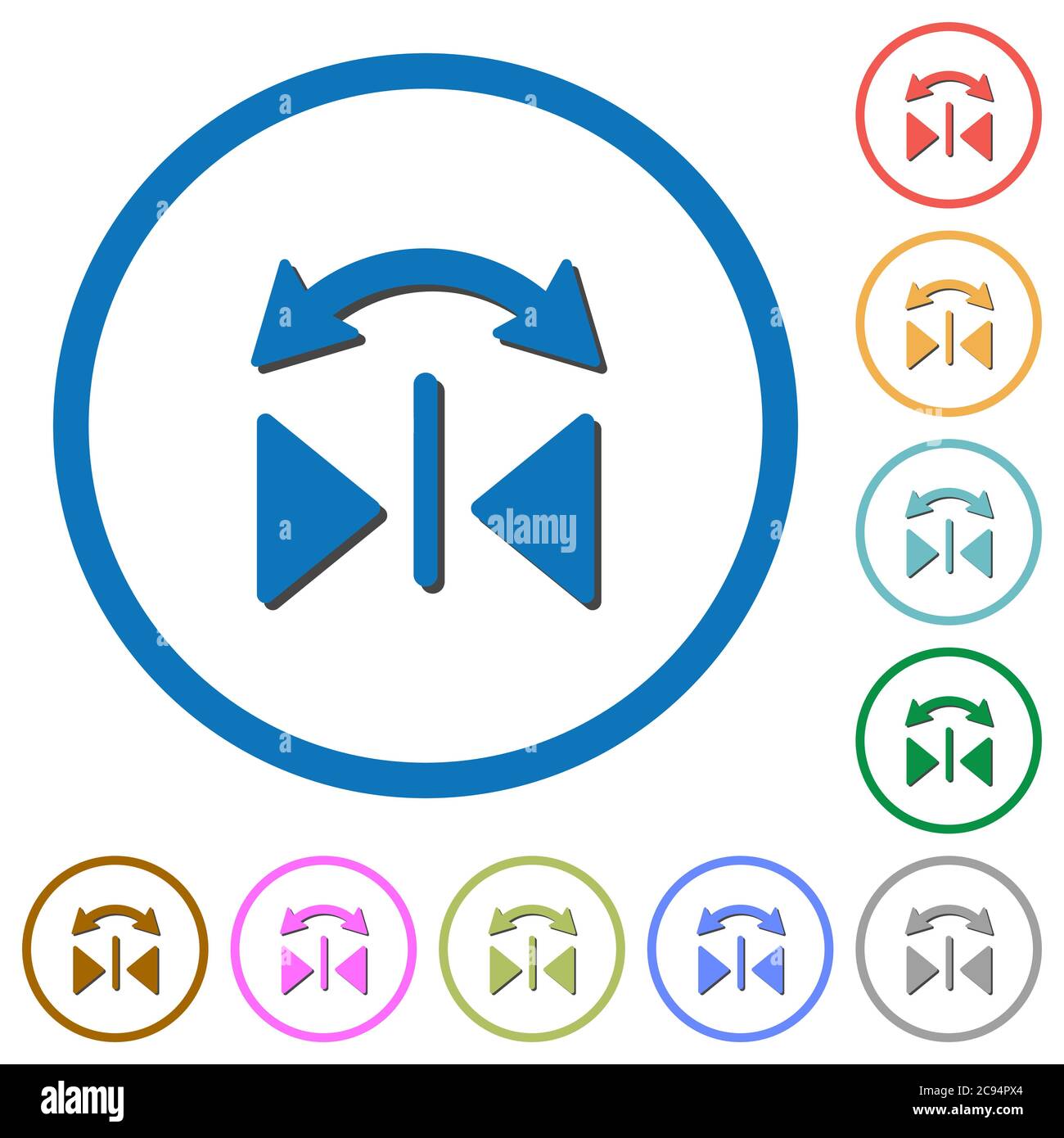 Reverse colors Stock Vector Images - Alamy