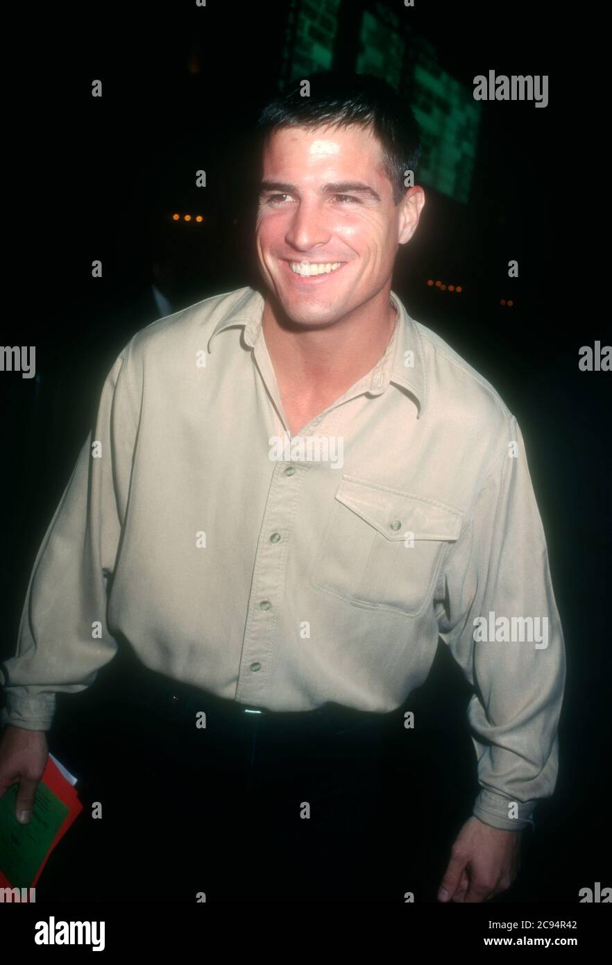 Century City, California, USA 7th February 1996 Actor George Eads ...