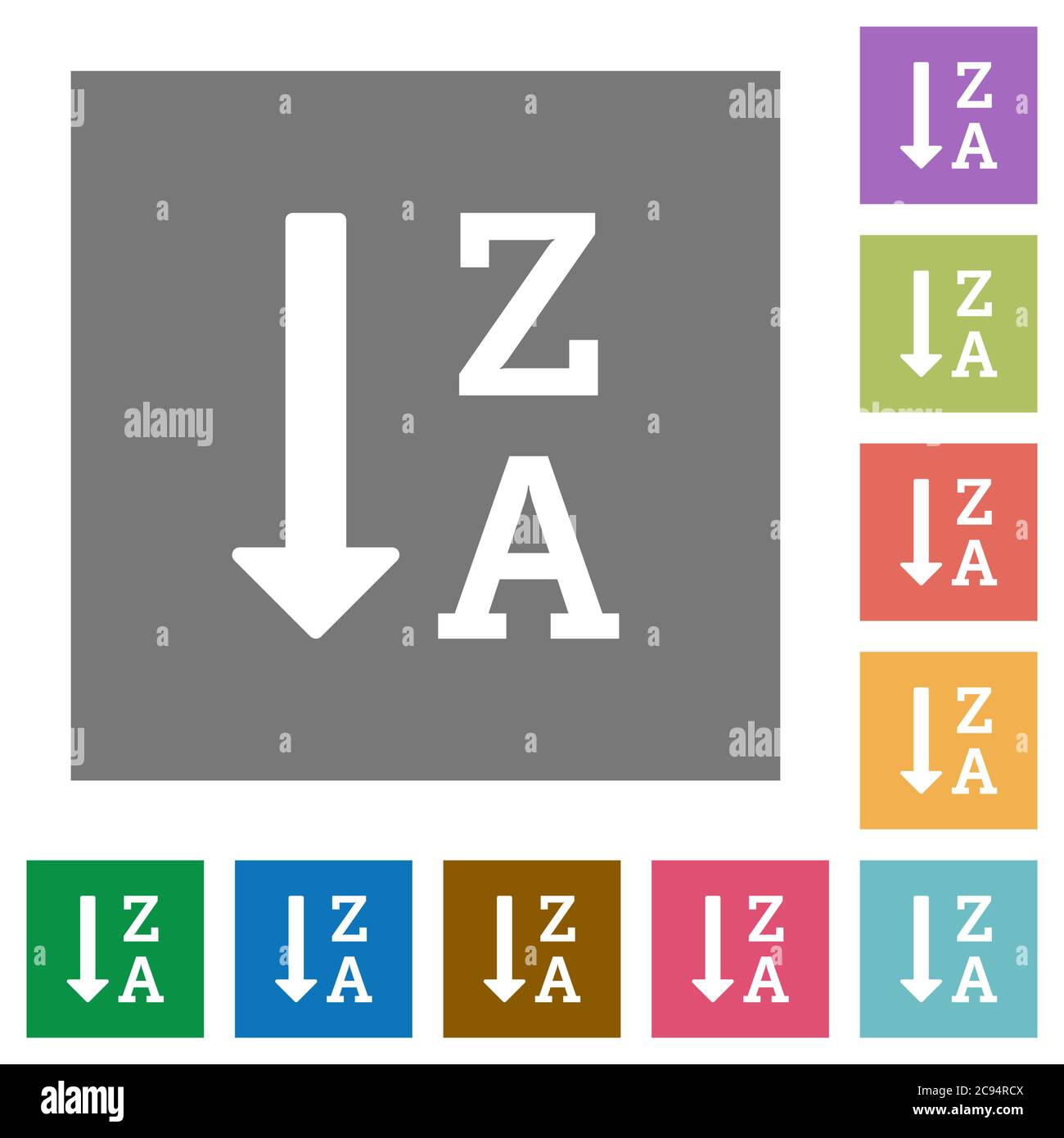 Simple descending light blue hi-res stock photography and images - Alamy