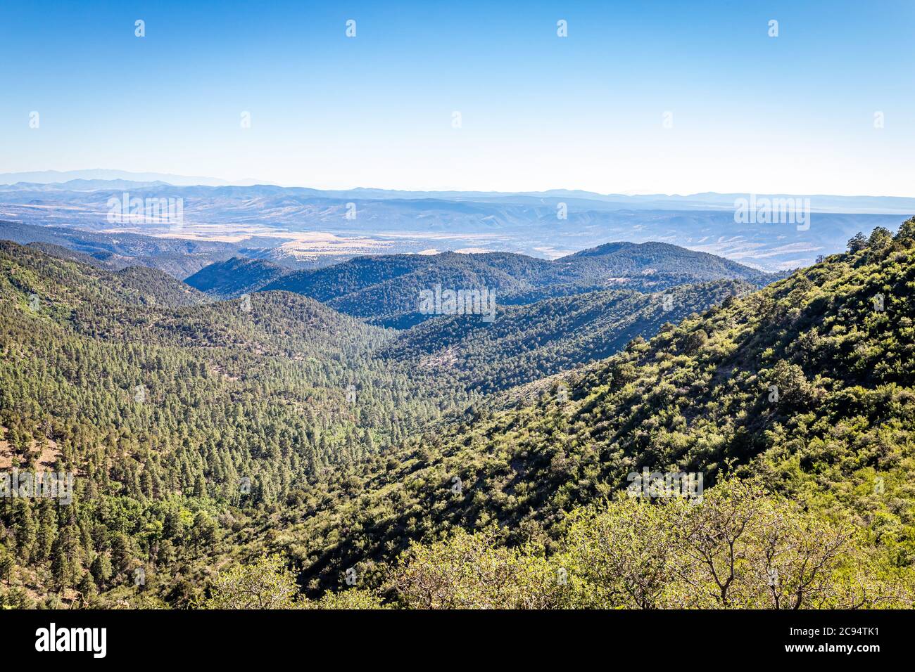 The Coronado Trail Scenic Byway connects Springerville and Clifton ...