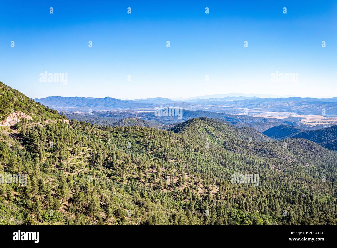 The Coronado Trail Scenic Byway connects Springerville and Clifton ...