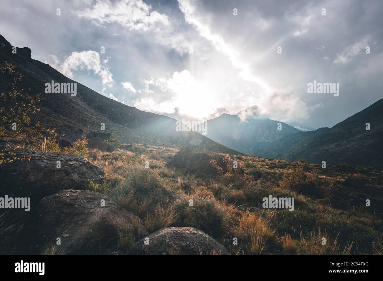 uco valley mendoza argentina Stock Photo - Alamy