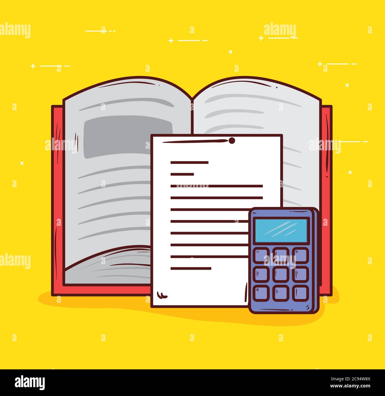 Math book cover Stock Vector Images - Alamy